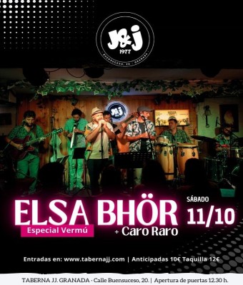 Entradas Elsa Bhör en Taberna JJ Artista invitado Caro Raro Especial ...