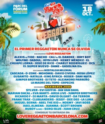 Entradas I Love Reggaeton Barcelona 2026 | entrées.es