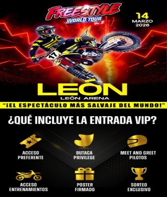 Entradas Freestyle World Tour - León 2026 en Madrid | entrées.es