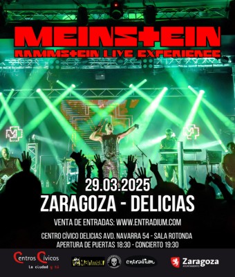 Entradas MEINSTEIN "Rammstein Live Experience" en Zaragoza | entrées.es